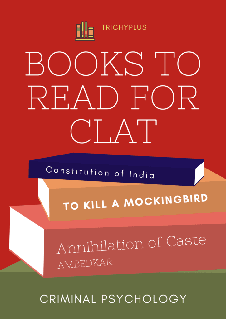 Books to read - CLAT Preparation (updated 2022) - TRICHYPLUS
